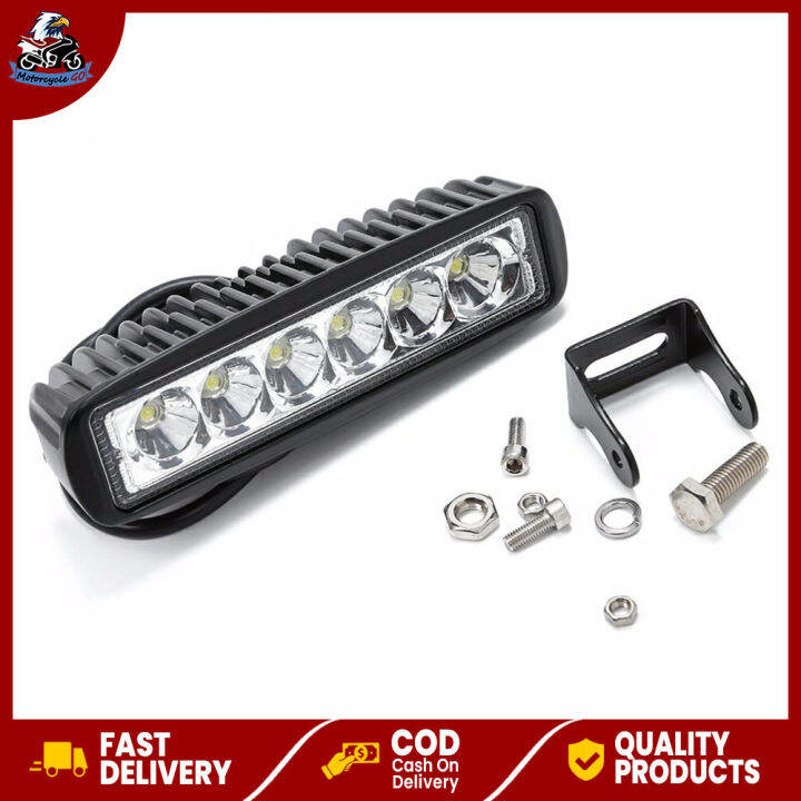 Motorcycle 6led bar headligh motor light motor led | Lazada PH