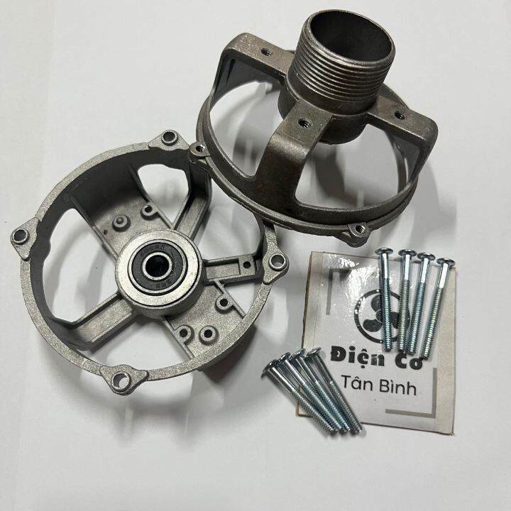 Kẹp nhôm gắn bạc đạn 608 cho lốc quạt B3 B4 B5 kèm 4 con vít | Lazada.vn