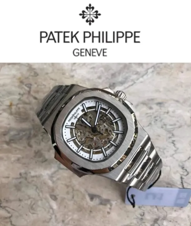 PATEK PHILIPPE GENEVE AUTOMATIC WATCH FOR MEN PAWNABLE WITH FREE 50ml ...