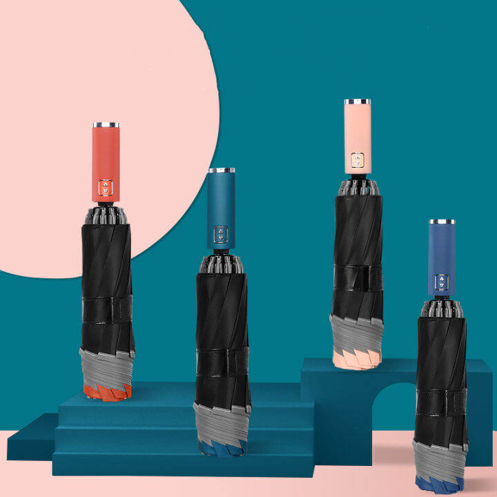 Free shipping!Inverted Fold Umbrella | Fully automatic | UV UPF 50 ...