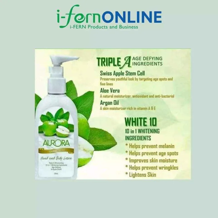 I Fern AURORA BAR SOAP AND LOTION | Lazada PH