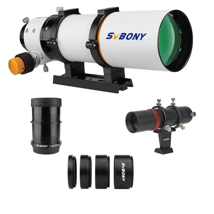 SVBONY SV503 Professional Astronomical Telescope White 80mm F7 / 102mm F7 / 70mm F6 OTA ED ...