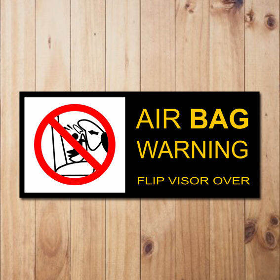Stiker Airbag Warning Warning Sign | Lazada Indonesia