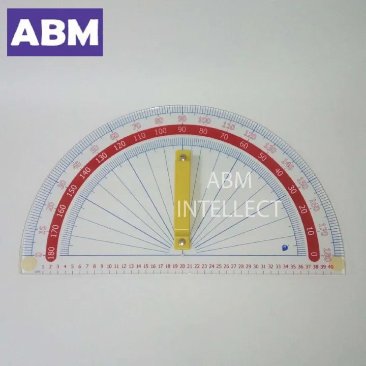 Protractor Teacher Set/ Jangka Sudut Cikgu / Big Protractor Set | Lazada
