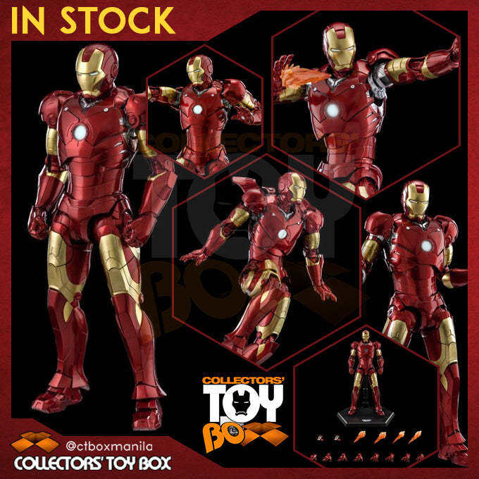 Threezero DLX Marvel The Infinity Saga Iron Man Mark 3 | Lazada PH