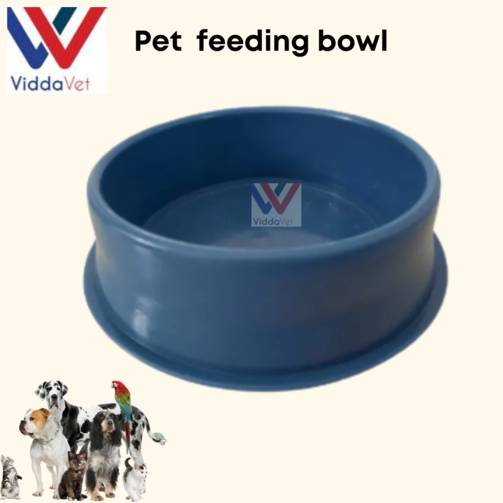 Pet feeding round bowl Plastic Dog Bowls Food Dishes & Water Bowl for ...