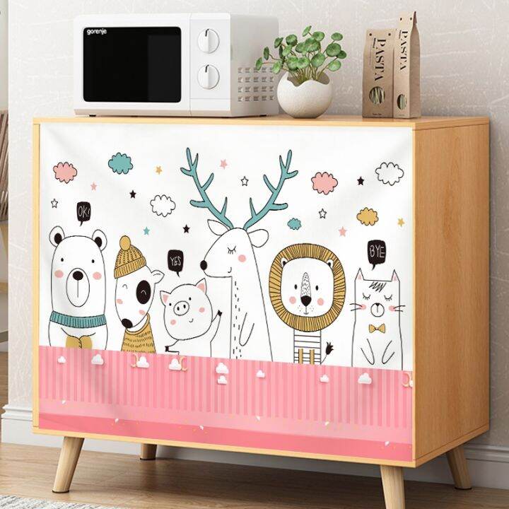 Ambry door curtain shade curtain shoe ark wardrobe cloth curtain dust ...