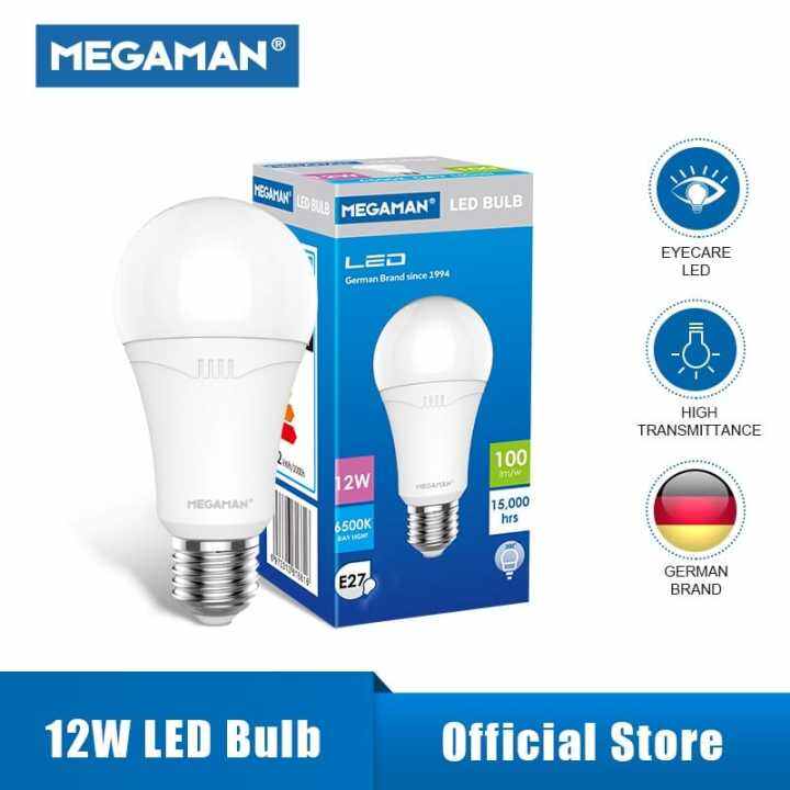 Megaman Lampu led bulb 3W 5W 7W 9W 12W 15W 25W | Lazada Indonesia