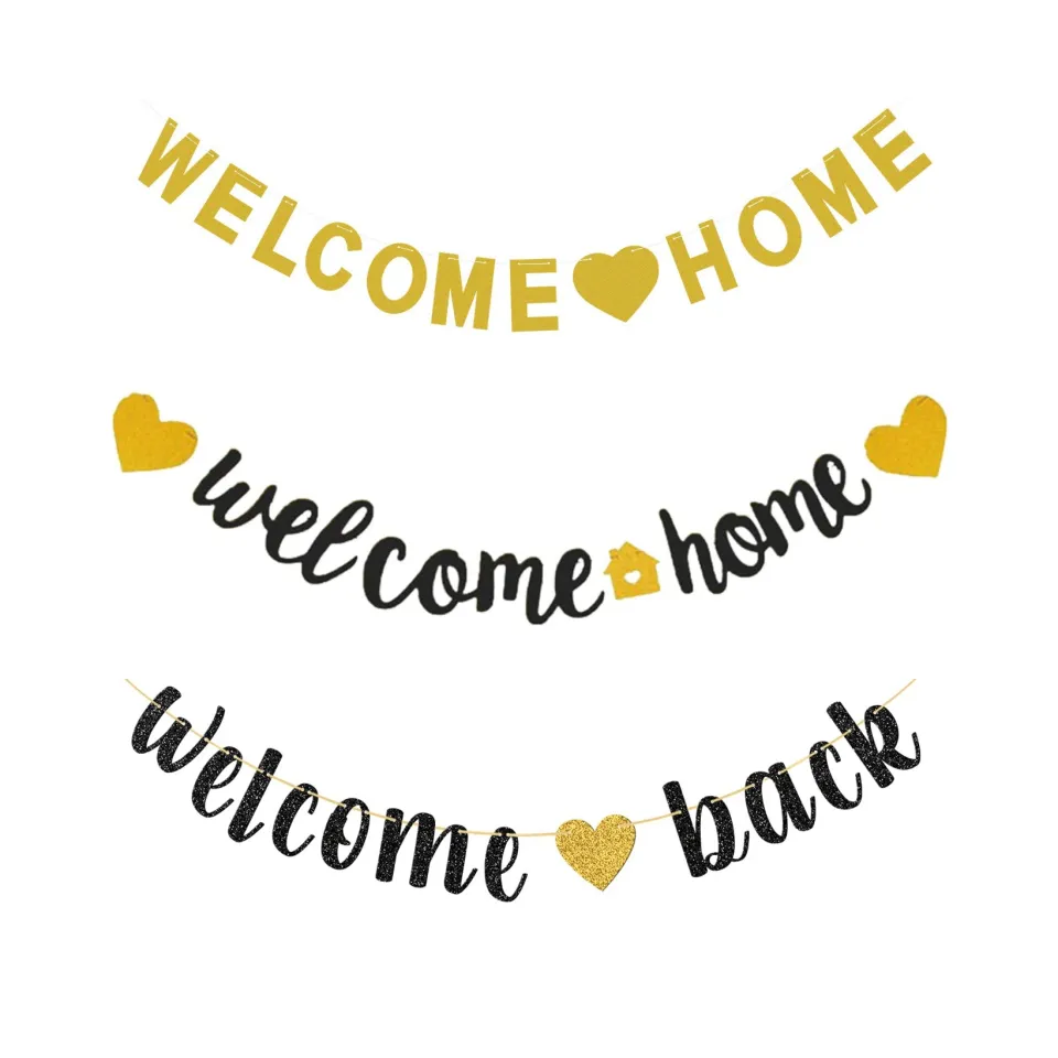 Diy Welcome Home Banner