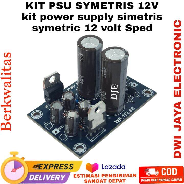 KIT PSU SYMETRIS 12V kit power supply simetris symetric 12 volt Sped ...