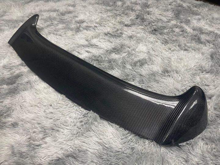 Volkswagen Golf mk7 mk7.5 r gti R OSIR carbon fiber fibre spoiler roof ...