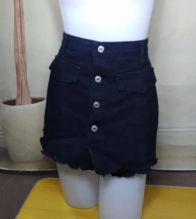 Palda Short Denim Maong For Women | Lazada PH