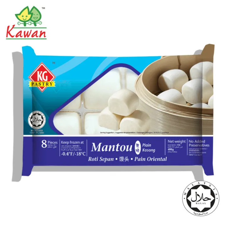 KG Mantou Plain 8 Pcs | Lazada