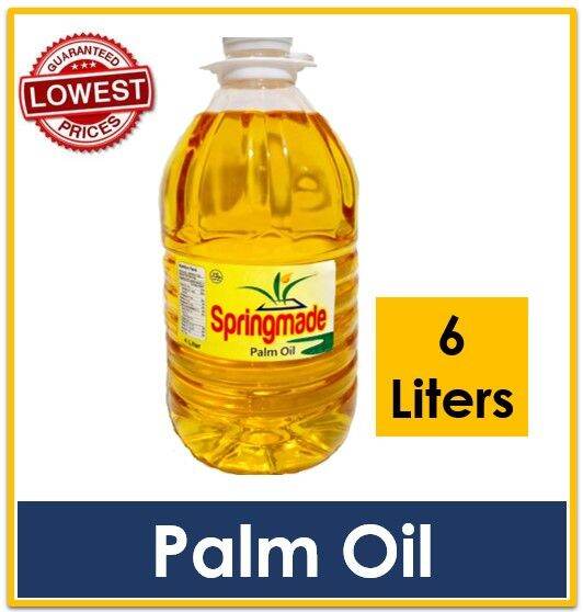 Springmade Palm Cooking Oil (6 Liters) | Lazada PH