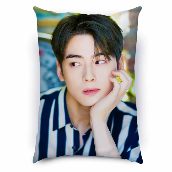SUHO CHA EUN WOO PILLOW 13"x18" design 05 | Lazada PH