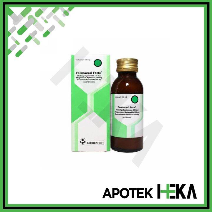 Farmacrol Forte Sirup Suspensi 100 ml - Obat Maag Saluran Cerna ...