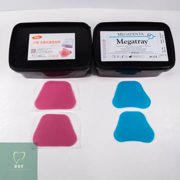 Eazipan/Megadenta/Huge PINK/BLUE VLC Light Cure Tray Resin (Per Piece ...