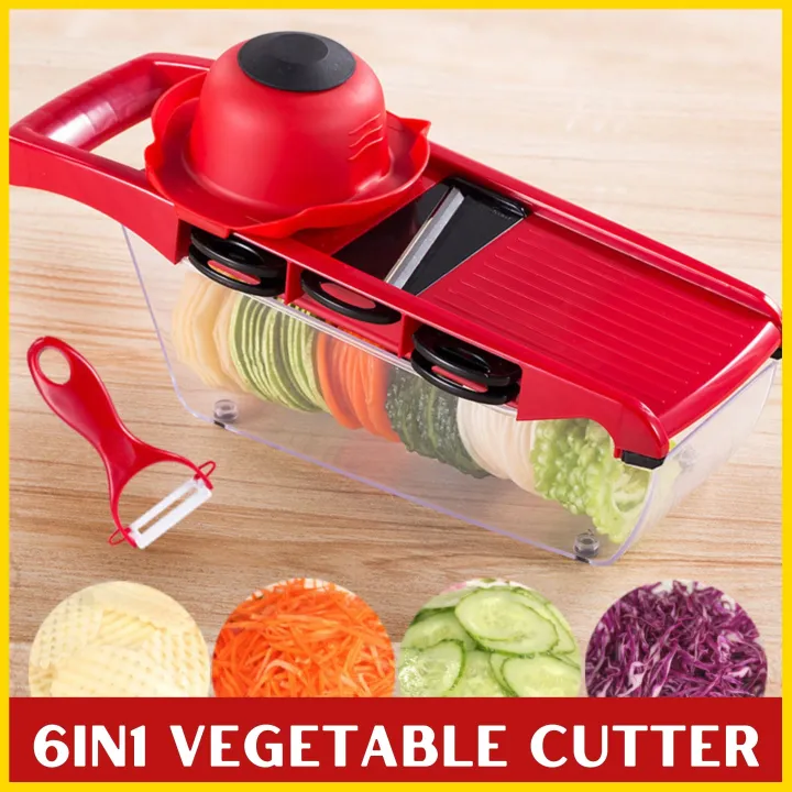 MOCHI 6in1 Vegetable Cutter kitchen tools Multifunctional Adjustable ...