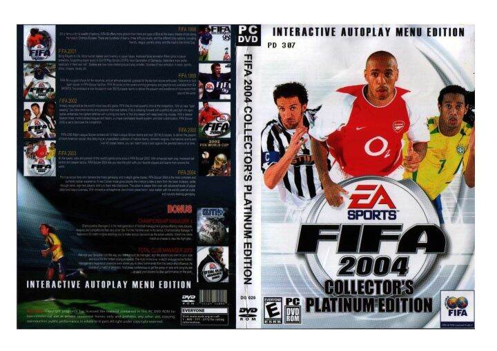 Fifa 2004 Cover