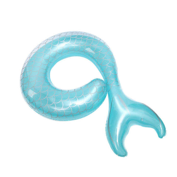 Pool Floating Bed Fish Tail Ring Water Inflatable Floating Hammock ...