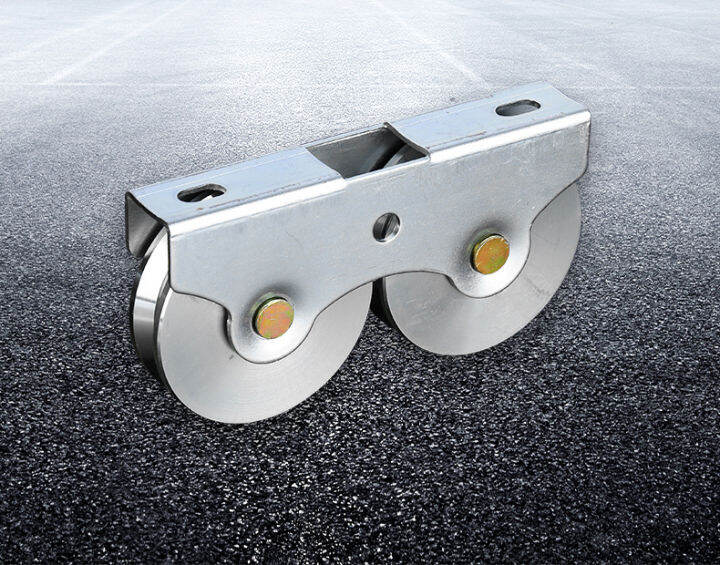 2 in 1 V Groove Sliding Gate Track Roller Sliding Gate Double Roller ...