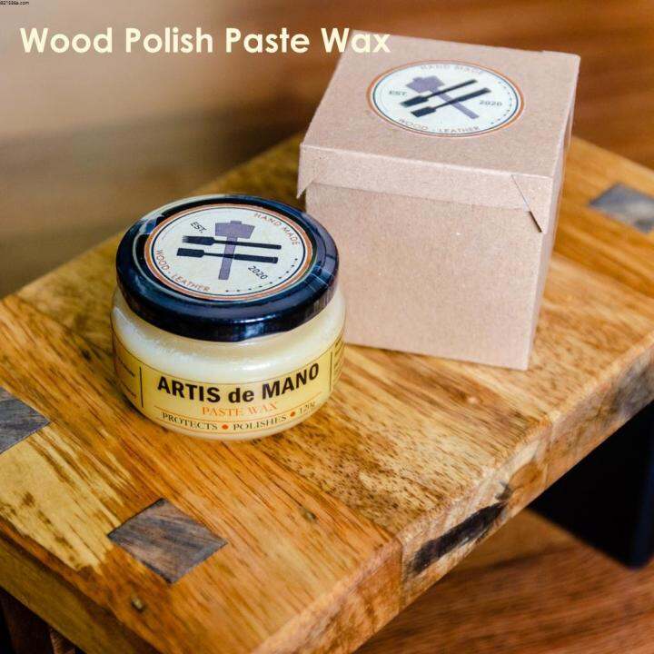 Wood Polish Paste Wax with Beeswax and Carnauba Wax 120ml☚ | Lazada PH