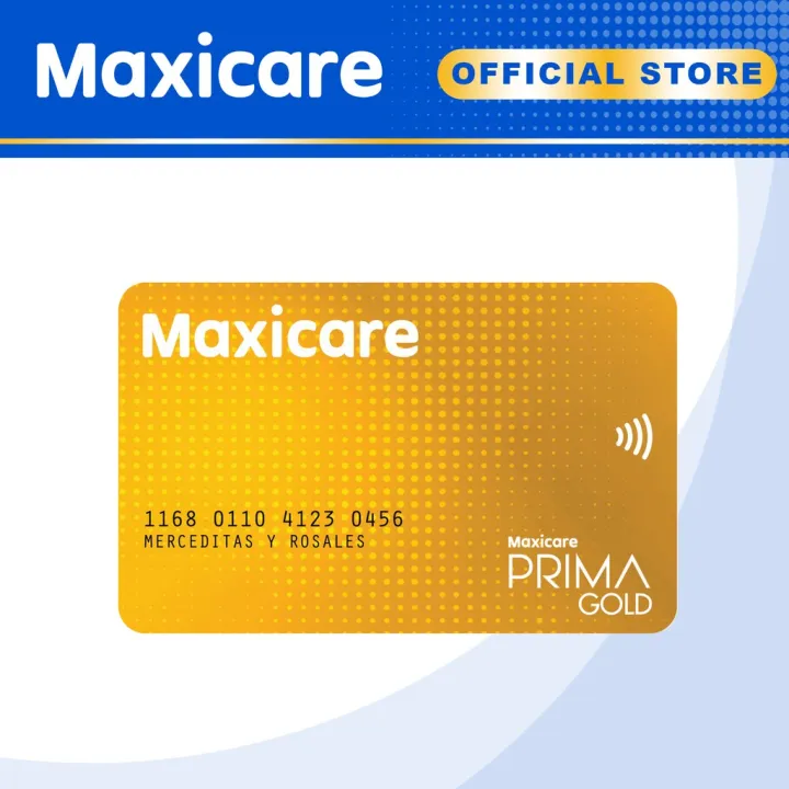 【Ready Stock】☢ Maxicare Prima Gold Outpatient Benefit Card / Health ...