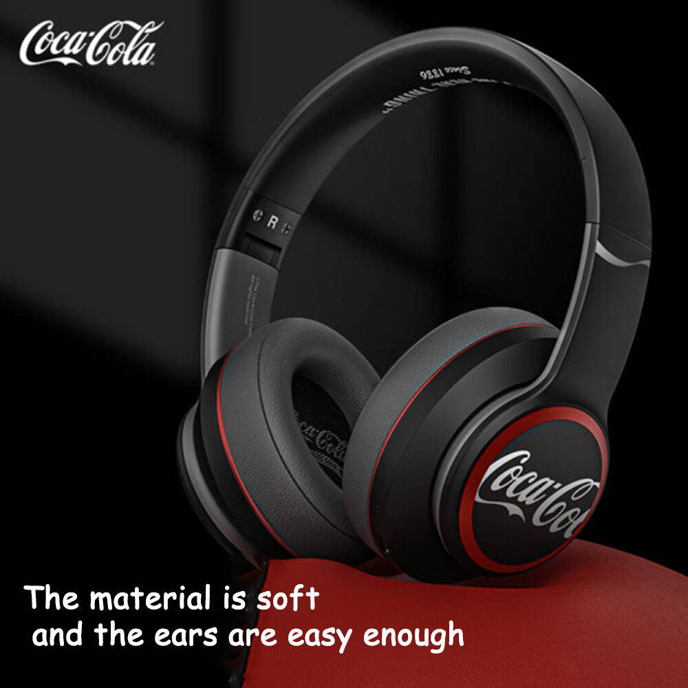 Coca-Cola Co-Branded T05 Wireless Bluetooth Headphones - 2023 New Model ...