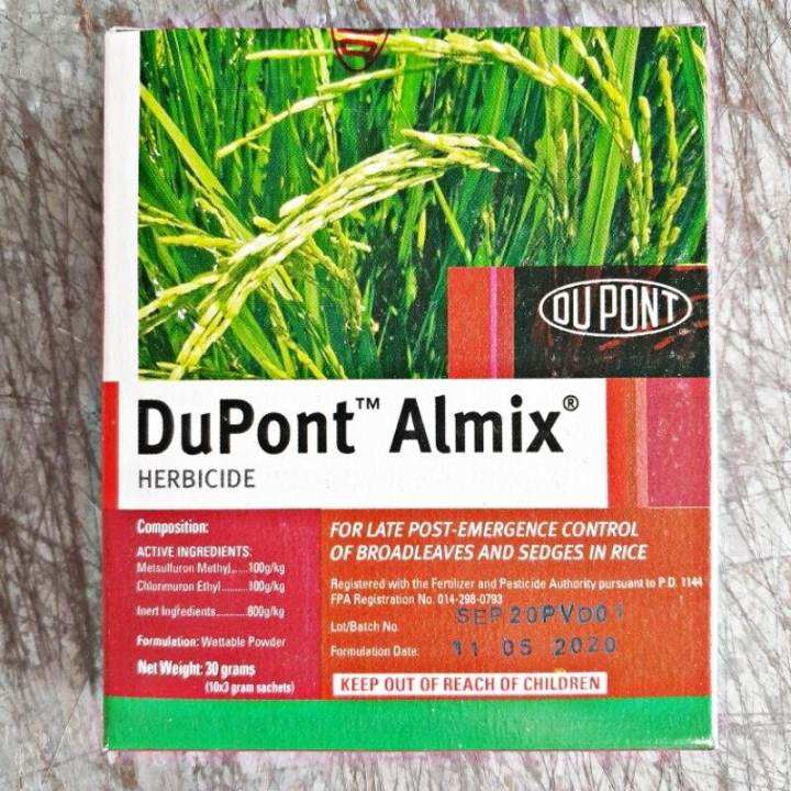 DUPONT ALMIX HERBICIDE FOR RICE (30 GRAM BOX: 10x3g SACHETS) | Lazada PH
