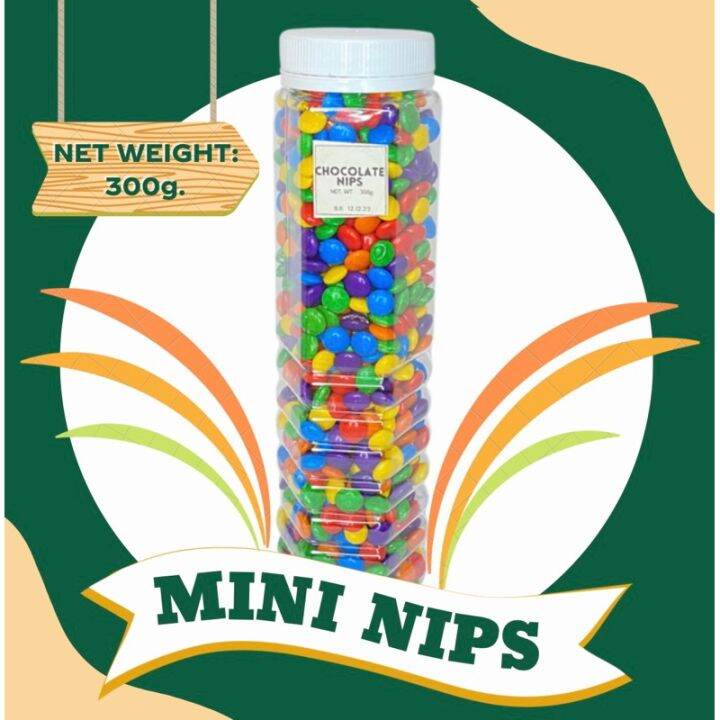 Mini Chocolate Nips or Mini Lentils 300g. CandyTalk | Lazada PH