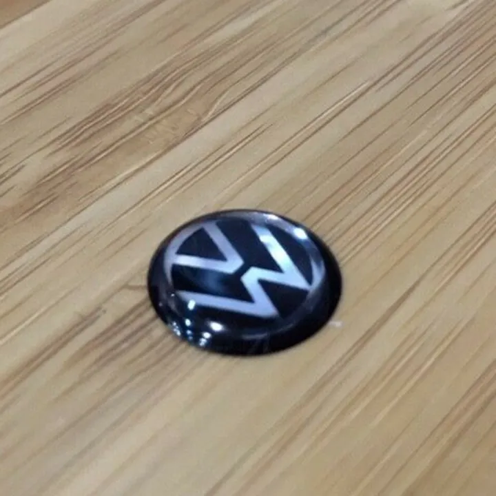 OEM 2010-2018 Volkswagen VW Key Fob Remote Metallic Badge Logo Sticker ...