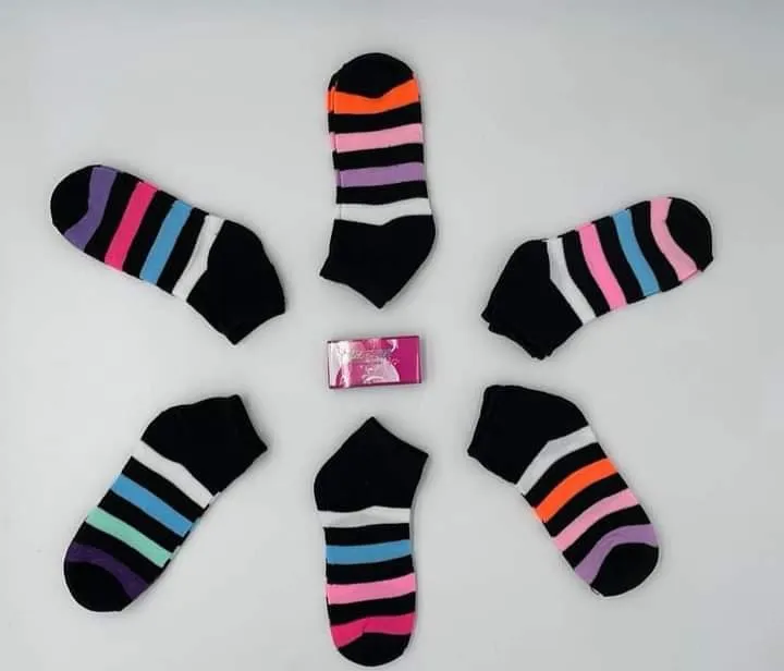 W&E Collection 6pairs Assorted Designs Medyas for Women | Lazada PH