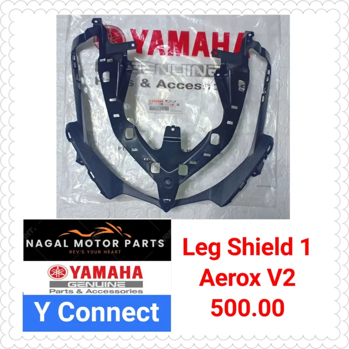 LEG SHIELD 1 FOR AEROX V2 Y CONNECT YAMAHA GENUINE PARTS | Lazada PH