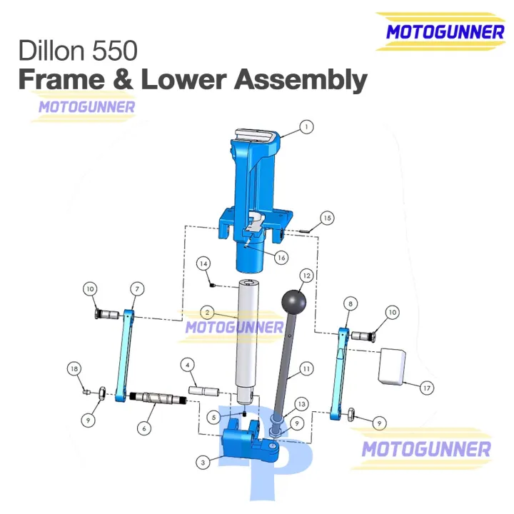 Dillon 550 Frame & Lower Assembly Parts | Lazada PH