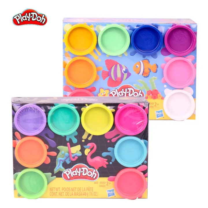 PLAY-DOH 8 Colours Pack Non-Toxic Modeling Compound Starter Set for ...