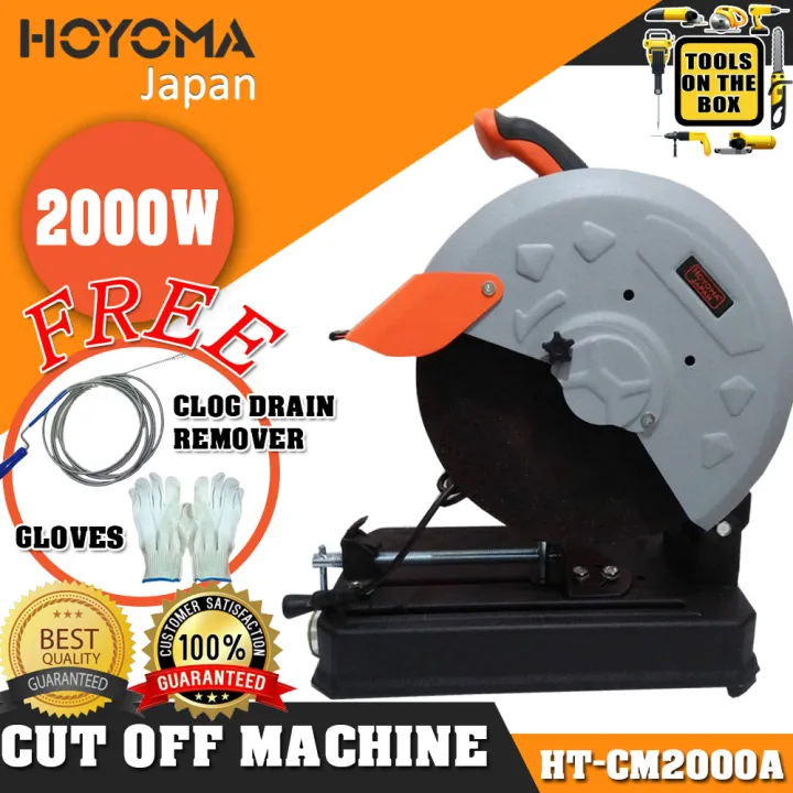 HOYOMA JAPAN Cut Off Machine Chop Saw Chopsaw Cutter 2000W 14" 355mm HT ...