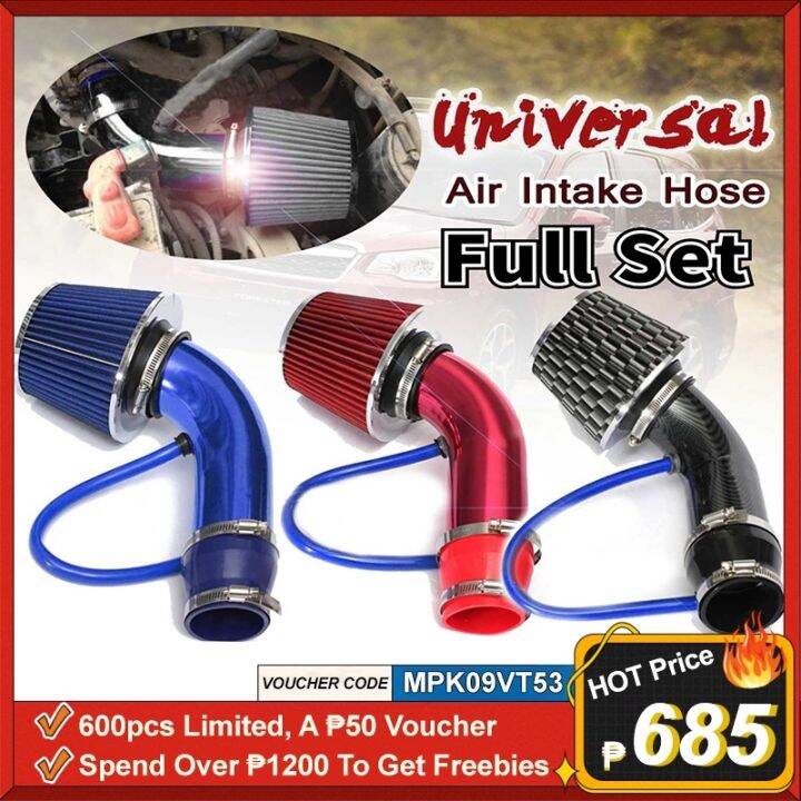 3 76mm Simota Car Air Filter Full Set High Flow Car Cold Air Intake ...