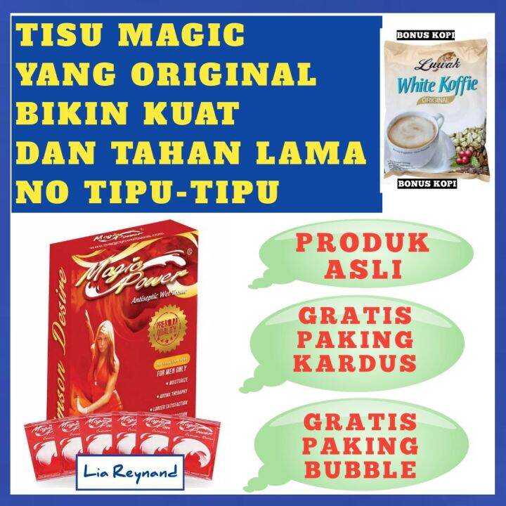 TISU MAGIC ORIGINAL BIKIN PERKASA TAHAN LAMA | Lazada Indonesia
