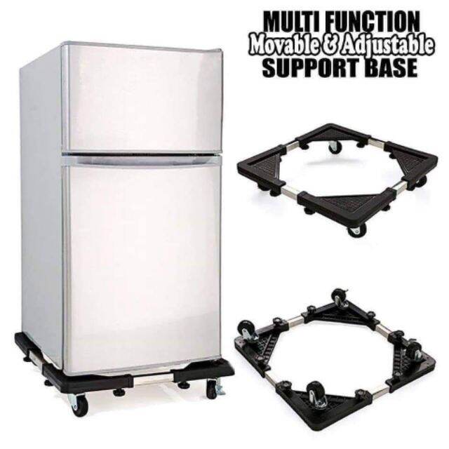 【In Stock】 COD 56x56cm Heavy Duty Mount Fridge Adjustable Stand rack ...