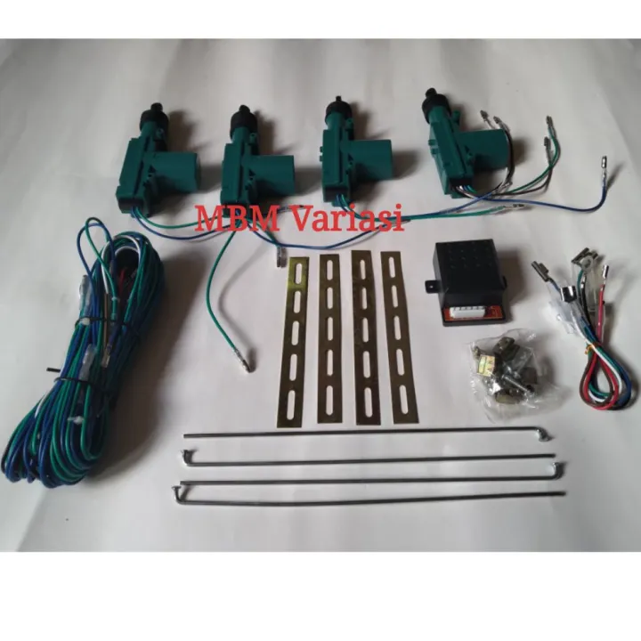 Central Lock Door Locking System Sistem Kunci Sentral Pintu Mobil ...
