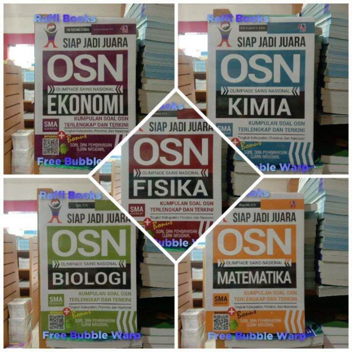 Buku OSN - Siap Jadi Juara OSN Matematika, Ekonomi, Fisika, Biologi, Kimia SMA Sederajat ...