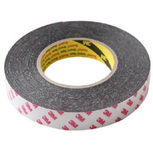 3M 4421-Black(Size 12 mm. x 20 M.) เทปโฟมสองหน้า เนื้อ PE-Foam ...