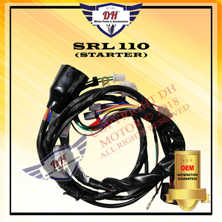 SRL 110 (OEM) WIRING BODY WIRE HARNESS FULL SET YAMAHA | Lazada