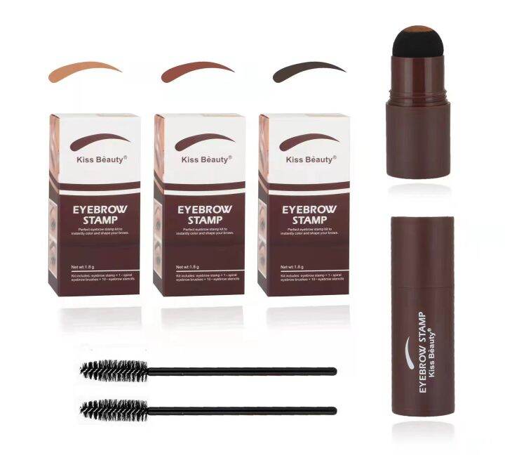 INA Beauty Shop One Step Eyebrow Stamp Shaping Kit Eye Brow Gel Stamp ...