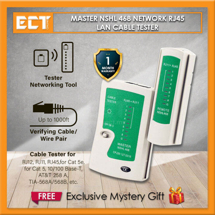 Master NSHL 468 Network RJ45 Lan Cable Tester | Lazada