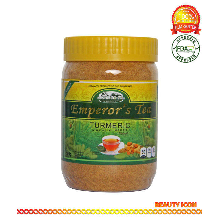 Emperor's Tea TURMERIC Original 15in1 350g ( Bottle) | Lazada PH