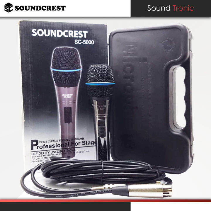 SOUNDCREST Mic Kondenser Condenser SC-5000 Body Cacat | Lazada Indonesia