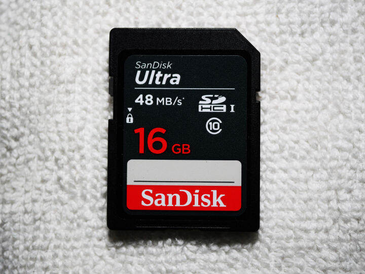 SanDisk Ultra 16GB SDHC 48MB/s UHS-I SD Card 16GB SAN DISK การ์ดหน่วยความจำ ULTRA SDHC/SDXC ...