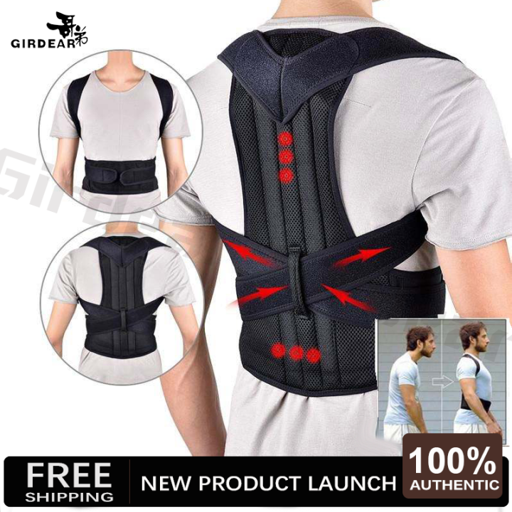 Back Brace Posture Corrector for men Adjustable Flex Posture for men for Clavicle Support ...