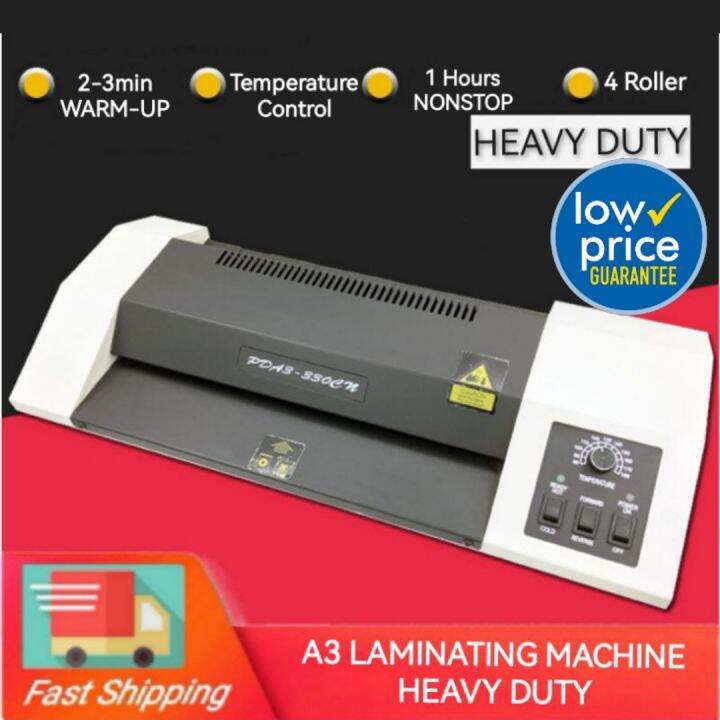 A3 Laminating Machine Mesin Laminate Laminator Machine *Heavy Duty | Lazada